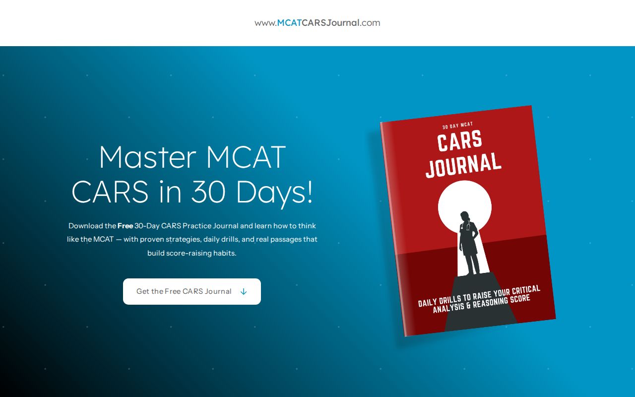 MCAT CARS Journal